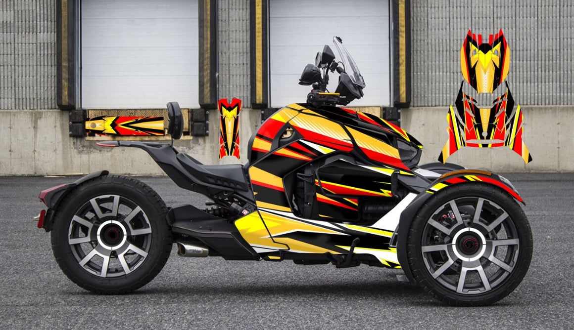 Can-Am Ryker Wraps & Graphics Kits – Ryker 600 / 900 (2019-2026 ...