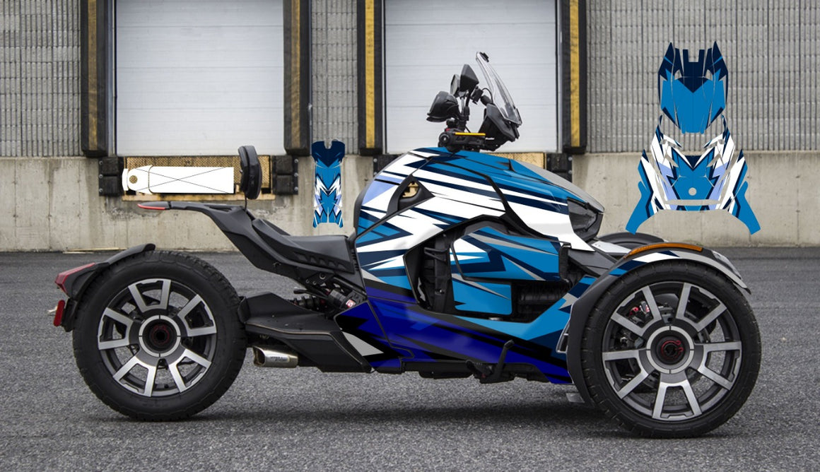 Can-Am Ryker Wraps & Graphics Kits | KrazyGraphics – Krazygraphics.com