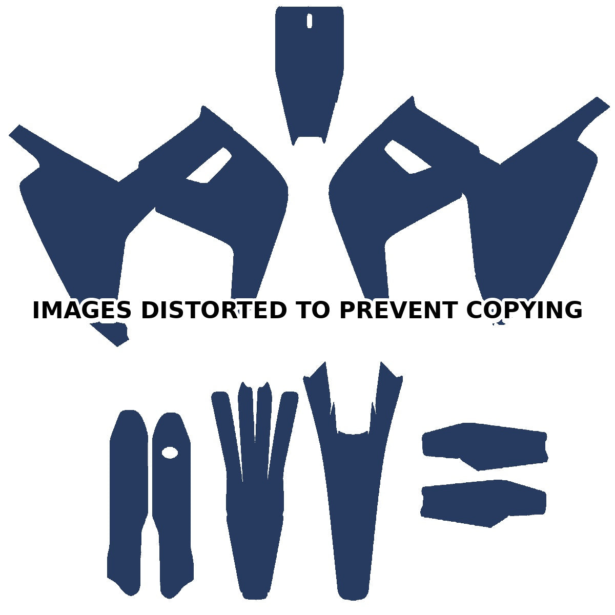 Husqvarna FS 2016-2018 Motocross Graphics Vector Template ...
