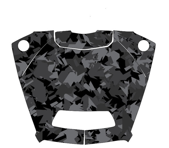 KRX 1000 Camo Hood Decal | KrazyGraphics – Krazygraphics.com