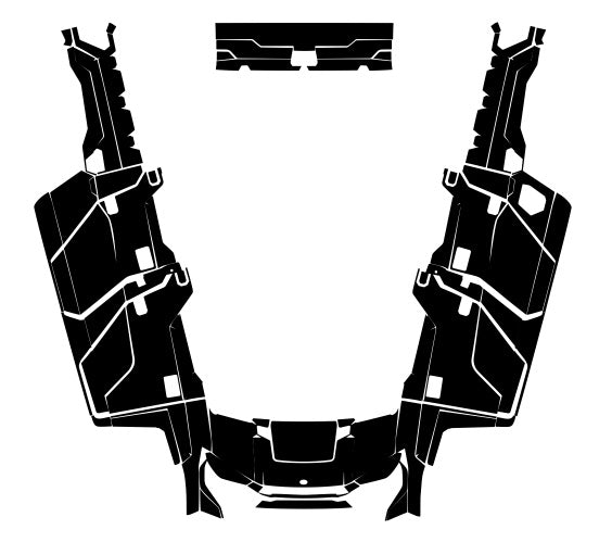 POLARIS Ranger XP 1000 2018 2019 2020 2021 4 DOOR – Krazygraphics.com