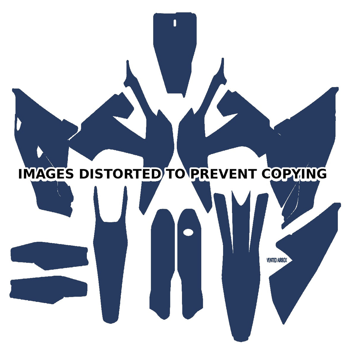 Husqvarna TC 125 2019-2022 Motocross Vector Template | KG ...