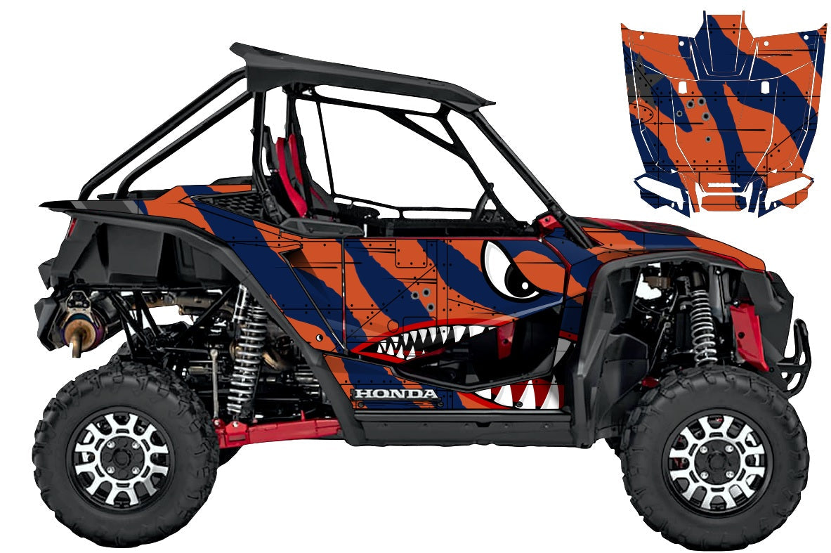 Honda Talon D4 Wrap Kit | Krazy Graphics – Krazygraphics.com