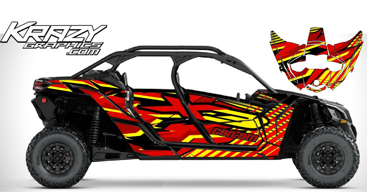 Can-Am Maverick X3 Max D1 | KrazyGraphics – Krazygraphics.com