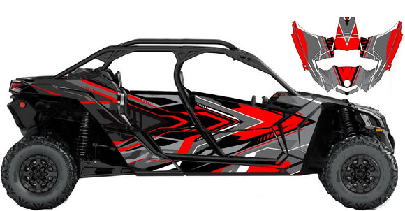 Can-Am Maverick X3 Max Wraps & Graphics Kits – Krazygraphics.com