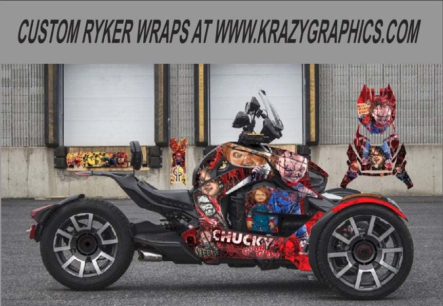 Can-Am Ryker Wraps & Graphics Kits | KrazyGraphics – Krazygraphics.com