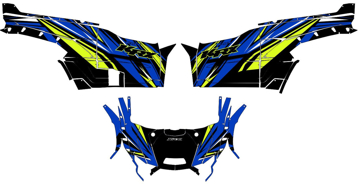 Kawasaki KRX 1000 Graphics & Wrap Kits (2020–2026) – Krazygraphics.com