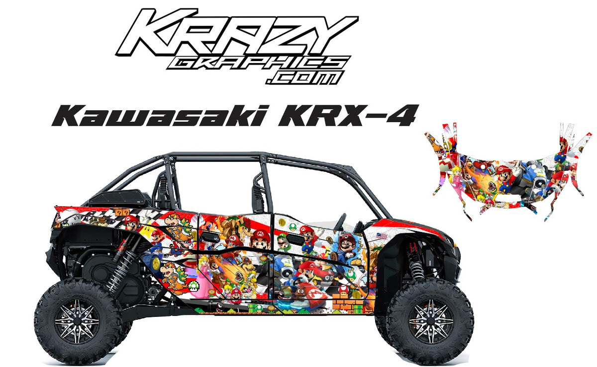 KRX4 Mario Wrap Kit – Krazygraphics.com