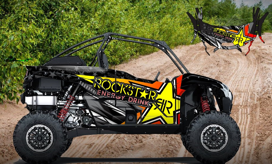 Kawasaki KRX 1000 Rockstar Graphics Kit | KrazyGraphics – Krazygraphics.com