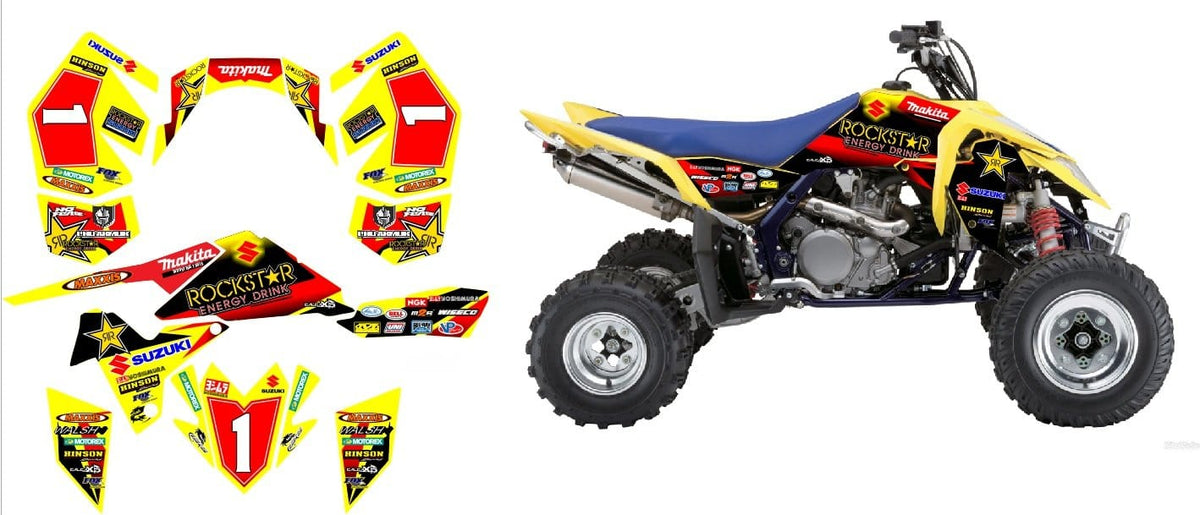 Suzuki LTR450 graphics kit LTR115 – Krazygraphics.com