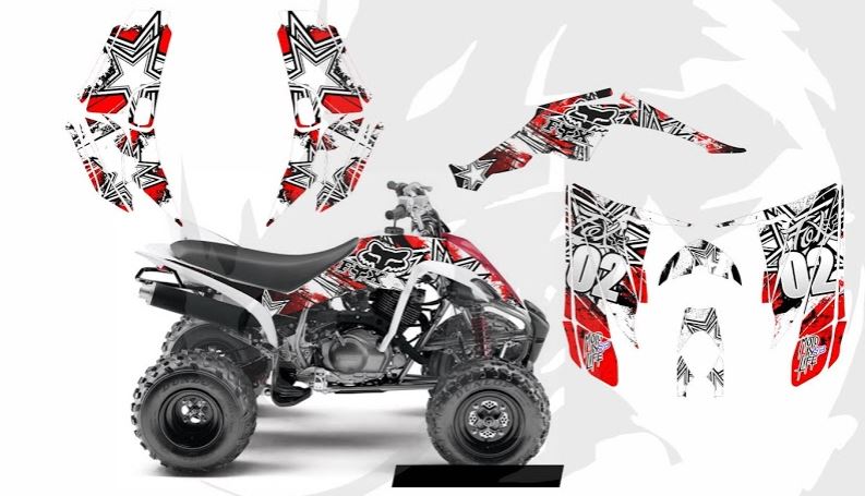 Yamaha Raptor 350 Graphics 9 – Krazygraphics.com