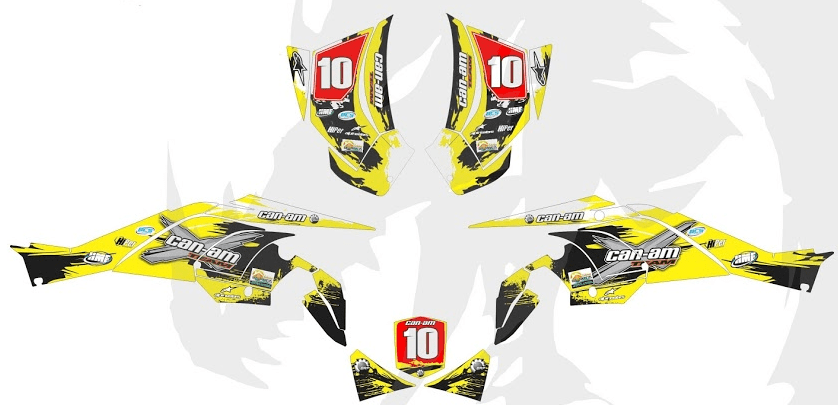 Can-Am DS 450 D14 – Krazygraphics.com