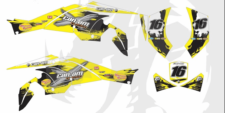 Can-Am DS 450 D5 – Krazygraphics.com