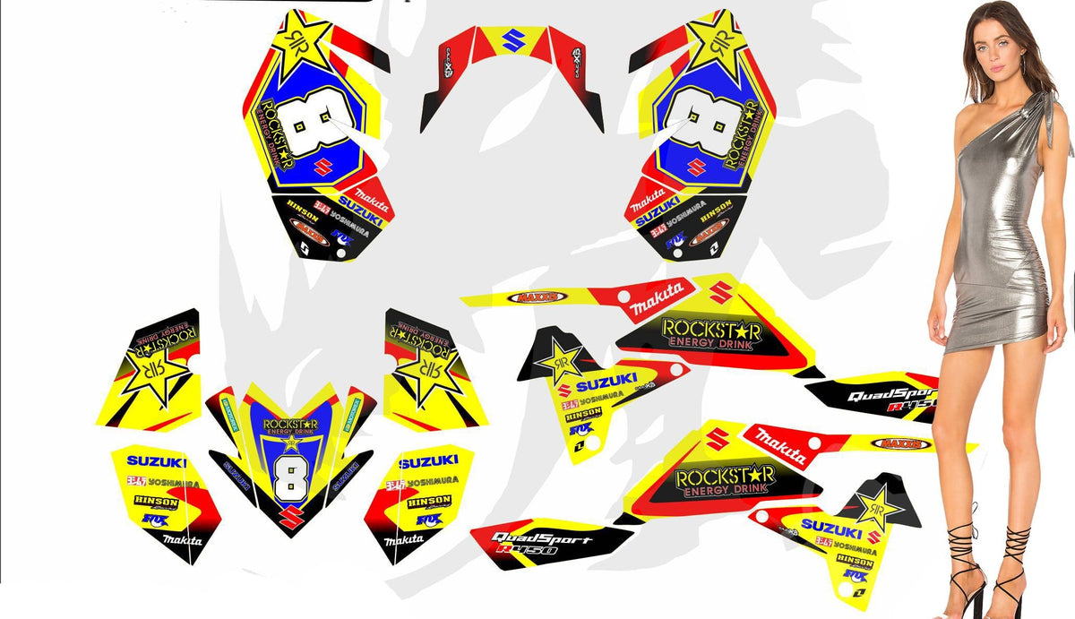 Suzuki LTR450 graphics kit LTR99 – Krazygraphics.com