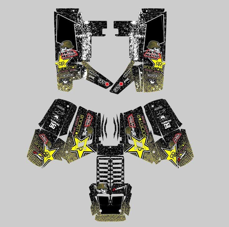Yamaha Banshee Graphics – Krazygraphics.com