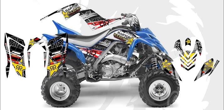 Yamaha Raptor 700 Graphics KG-18 | KrazyGraphics – Krazygraphics.com