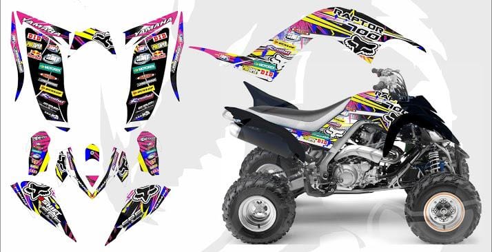 Yamaha Raptor 700 Graphics KG-19 | KrazyGraphics – Krazygraphics.com