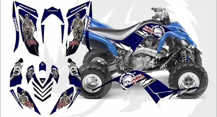 Yamaha Raptor 700 Graphics KG-20 | KrazyGraphics – Krazygraphics.com