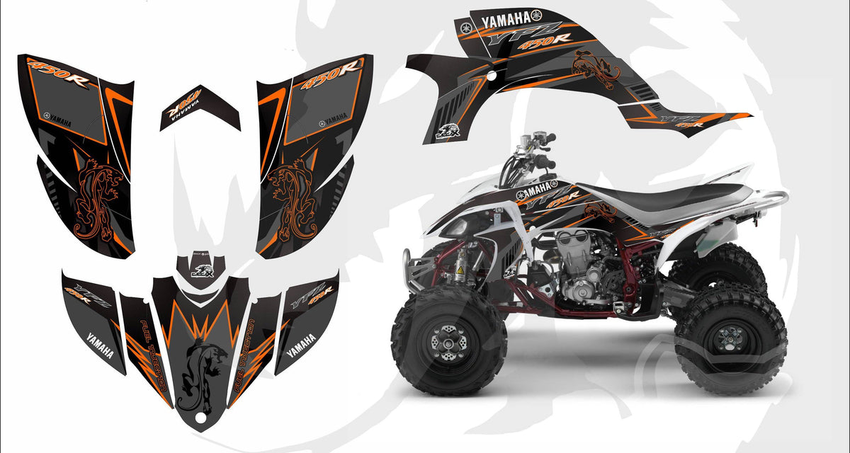 Yamaha YFZ Graphics (2003-2008)-d107 – Krazygraphics.com
