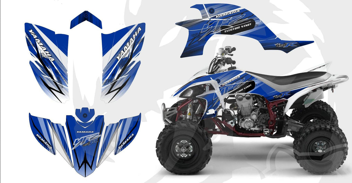 Yamaha YFZ Graphics (2003-2008)-d122 – Krazygraphics.com