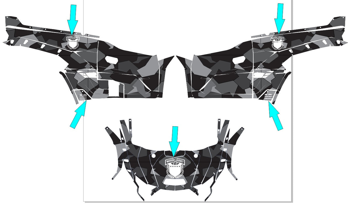 Kawasaki KRX 1000 Custom Camo – Krazygraphics.com