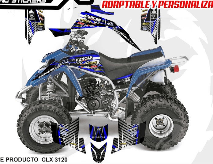 Yamaha Blaster Graphics-d9 | KrazyGraphics – Krazygraphics.com