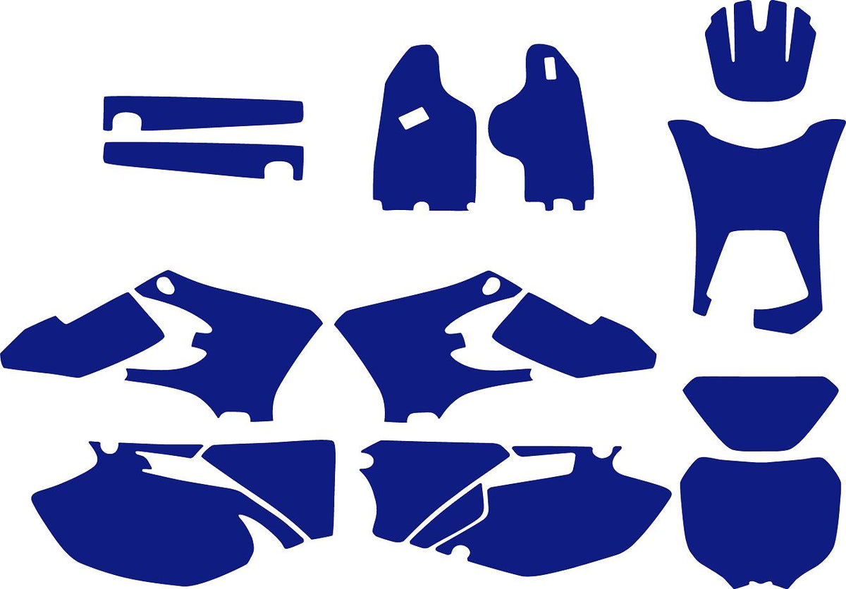 Yamaha WR450F-250F 2003-2004 Template | Premium UTV Wrap Kit ...