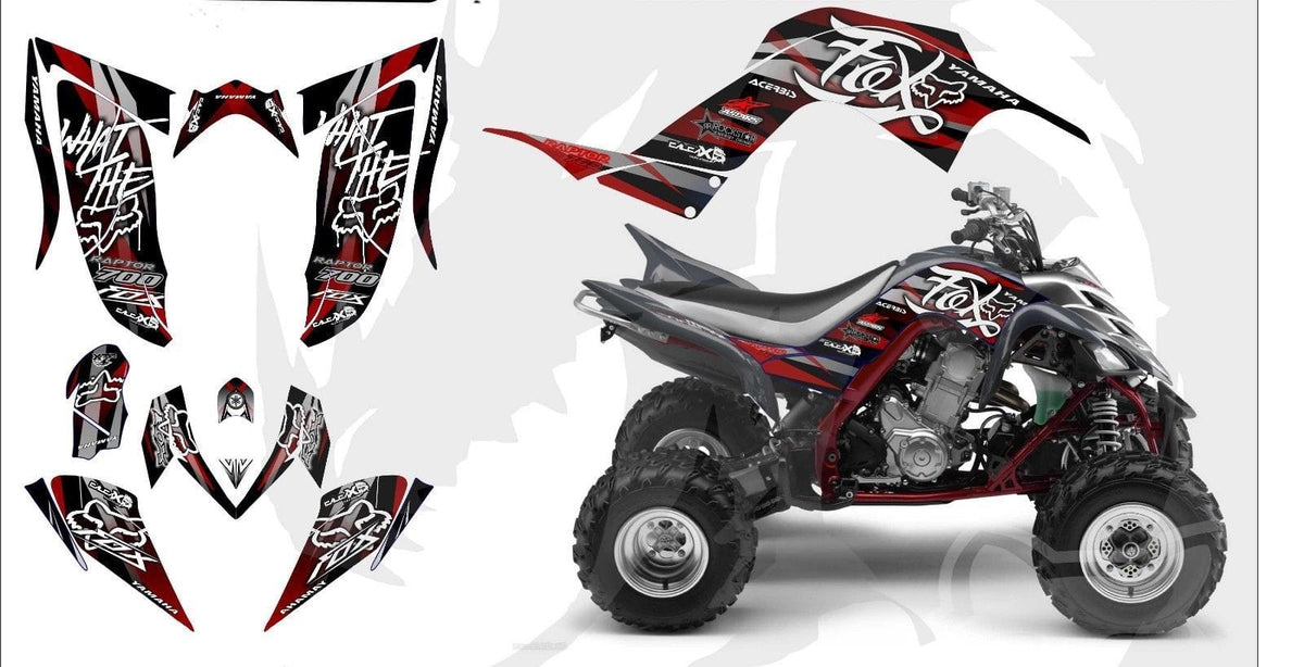 Yamaha Raptor 700R Graphics d24 – Krazygraphics.com