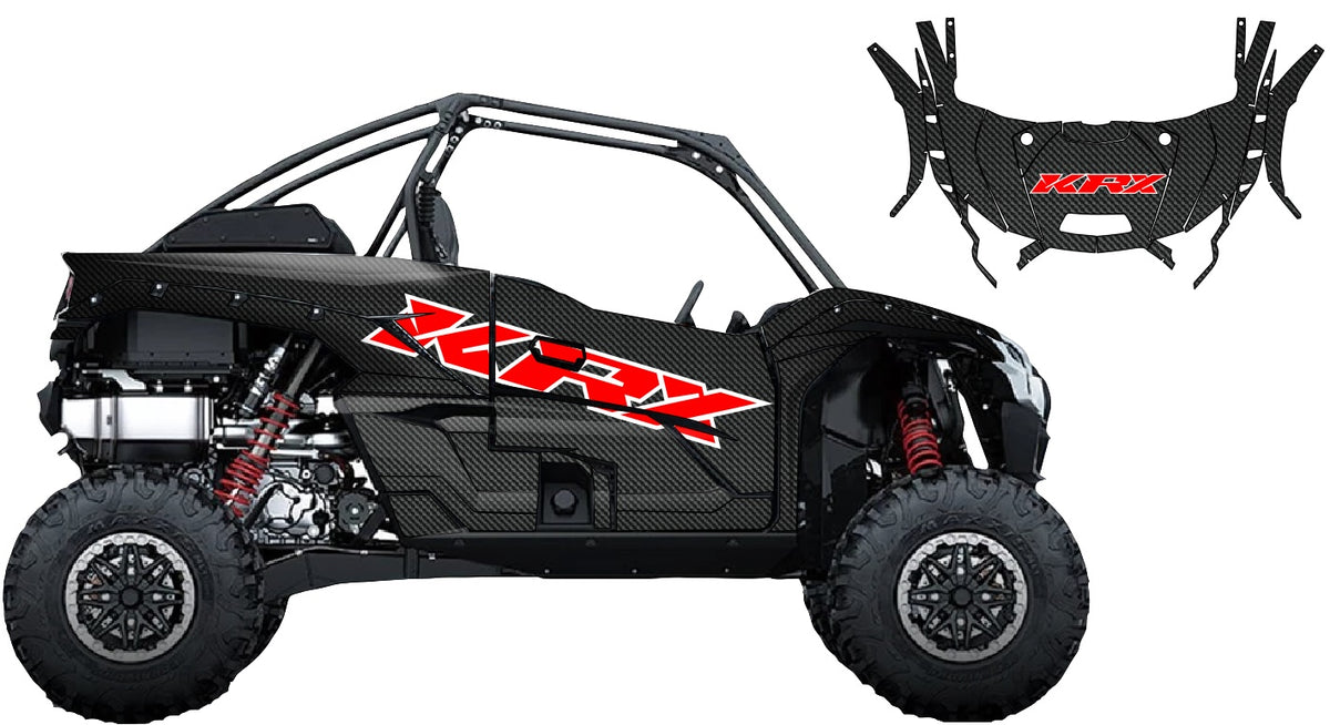 Kawasaki KRX 1000 Carbon Fiber (Matte Finish) – Krazygraphics.com