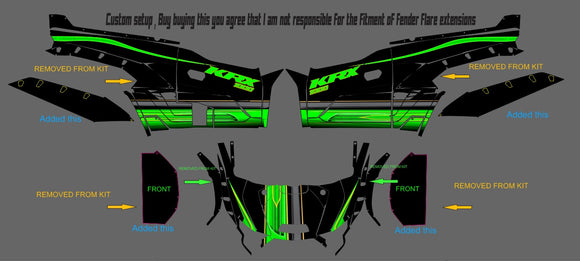 Kawasaki KRX 1000 custom – Krazygraphics.com