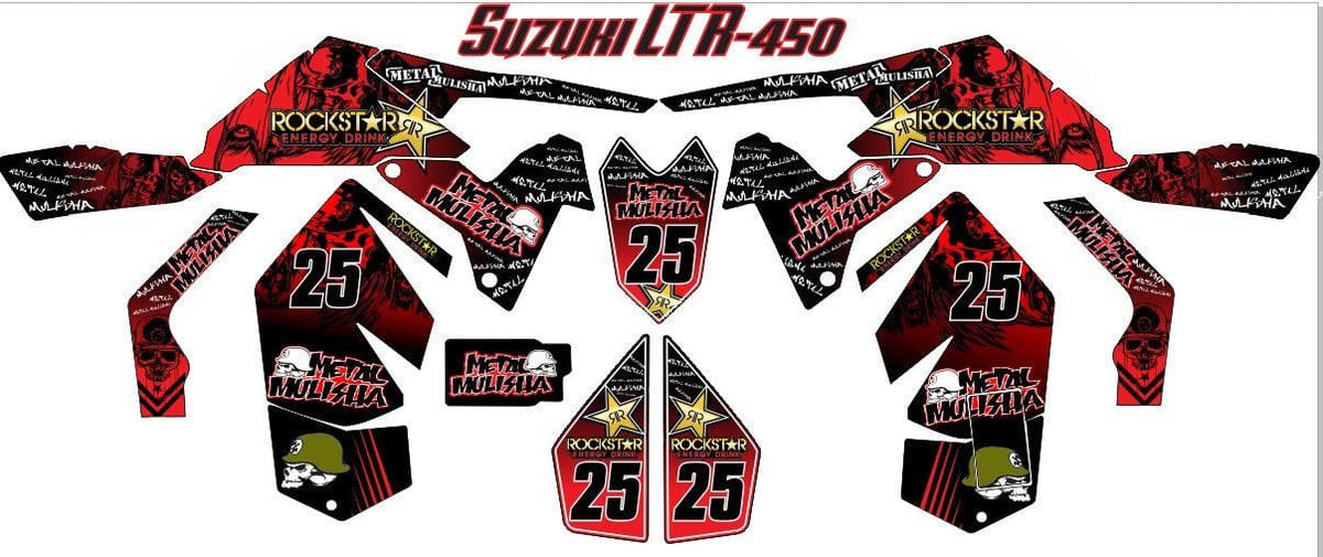Suzuki LTR 450 Graphics d60 – Krazygraphics.com