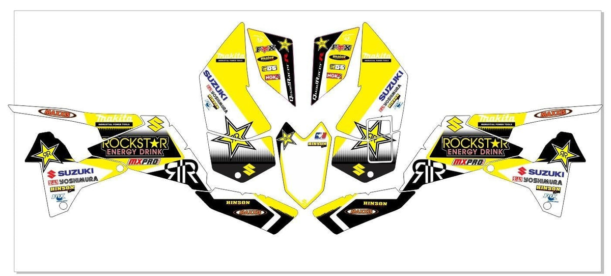 Suzuki LTR450 graphics kit LTR58 – Krazygraphics.com