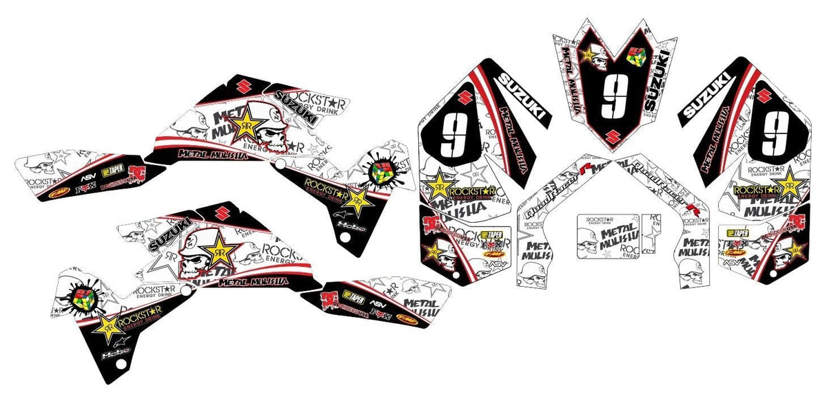 Suzuki LTR450 graphics kit LTR83 – Krazygraphics.com