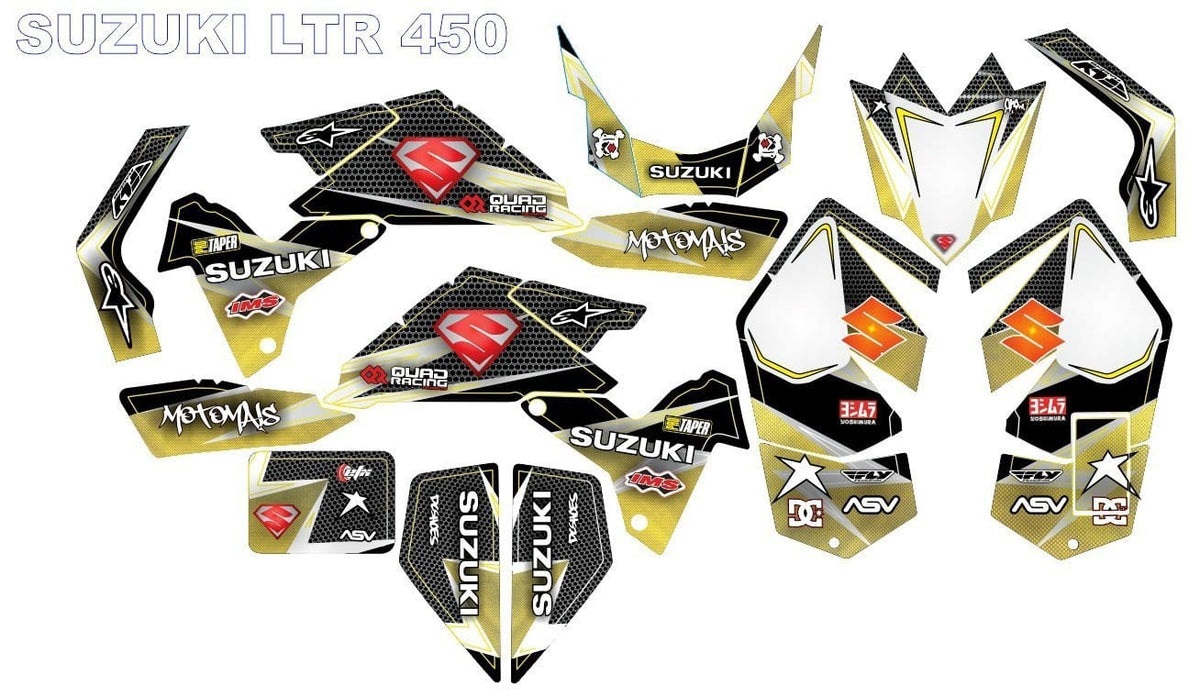 Suzuki LTR 450 Graphics d90 – Krazygraphics.com
