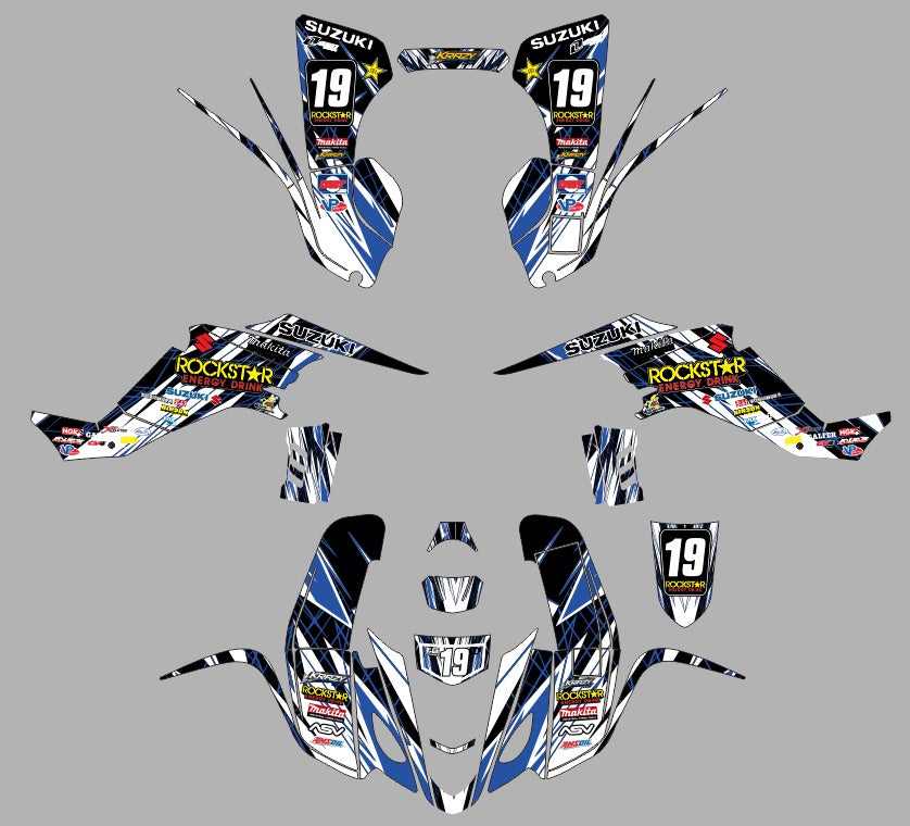 Suzuki LTZ 400 d83 -FULL COVERAGE – Krazygraphics.com