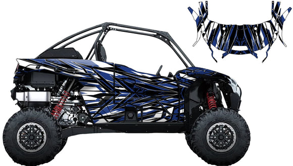 Kawasaki KRX 1000 D-blue – Krazygraphics.com