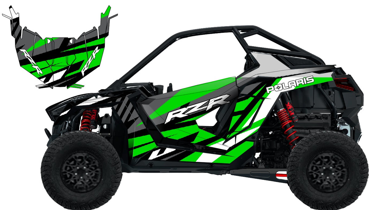 Polaris RZR XP PRO D10 – Krazygraphics.com